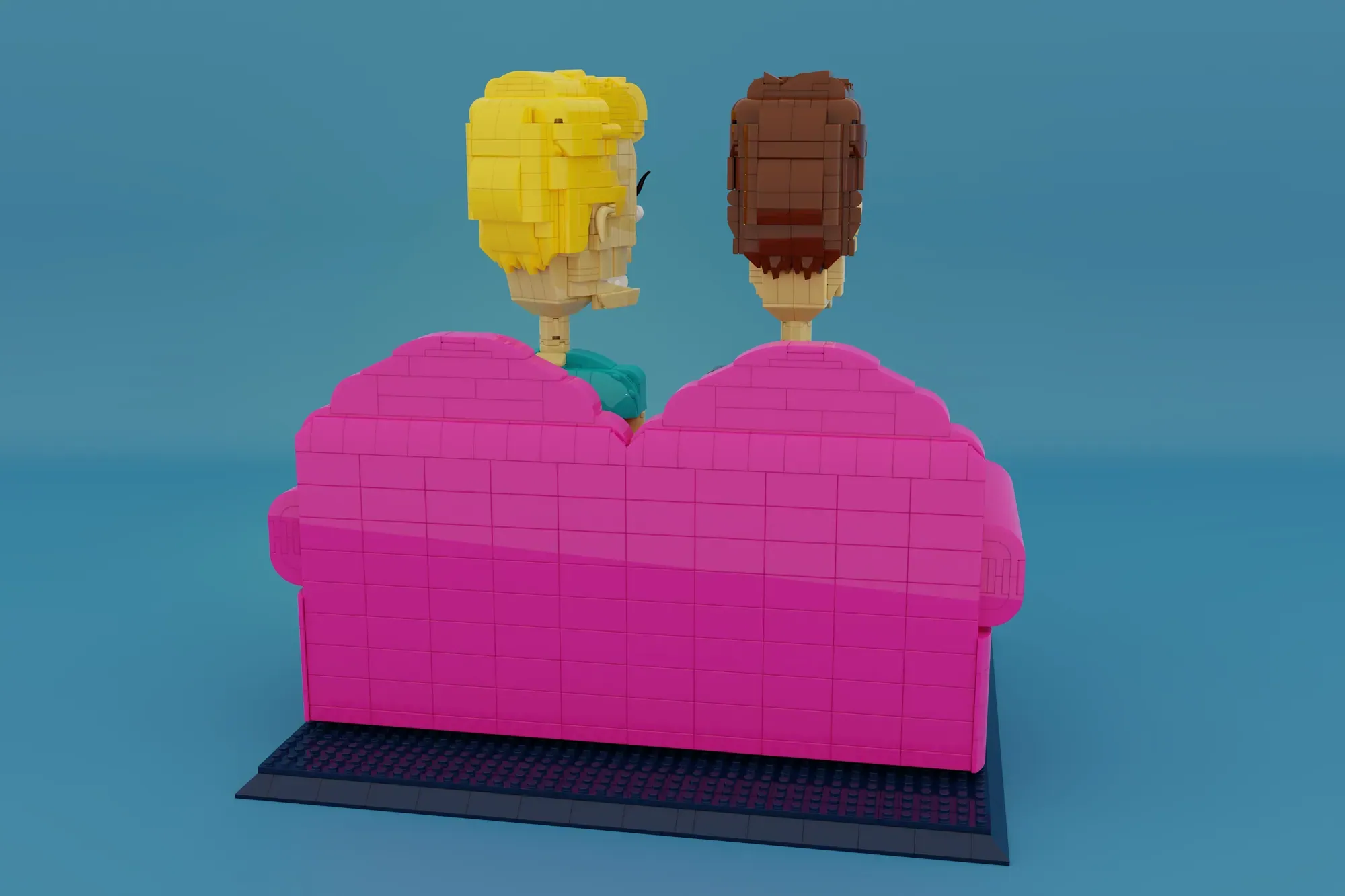 Beavis and Butt-Head on the Couch | LEGO® Ideas