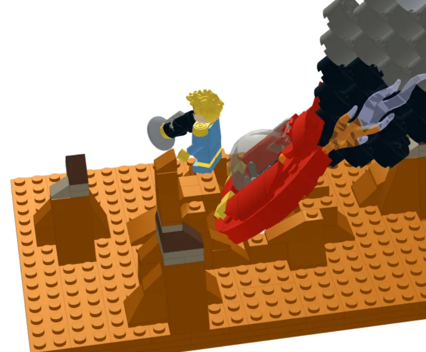 Calvin & Hobbes: Spaceman Spiff! | LEGO® Ideas