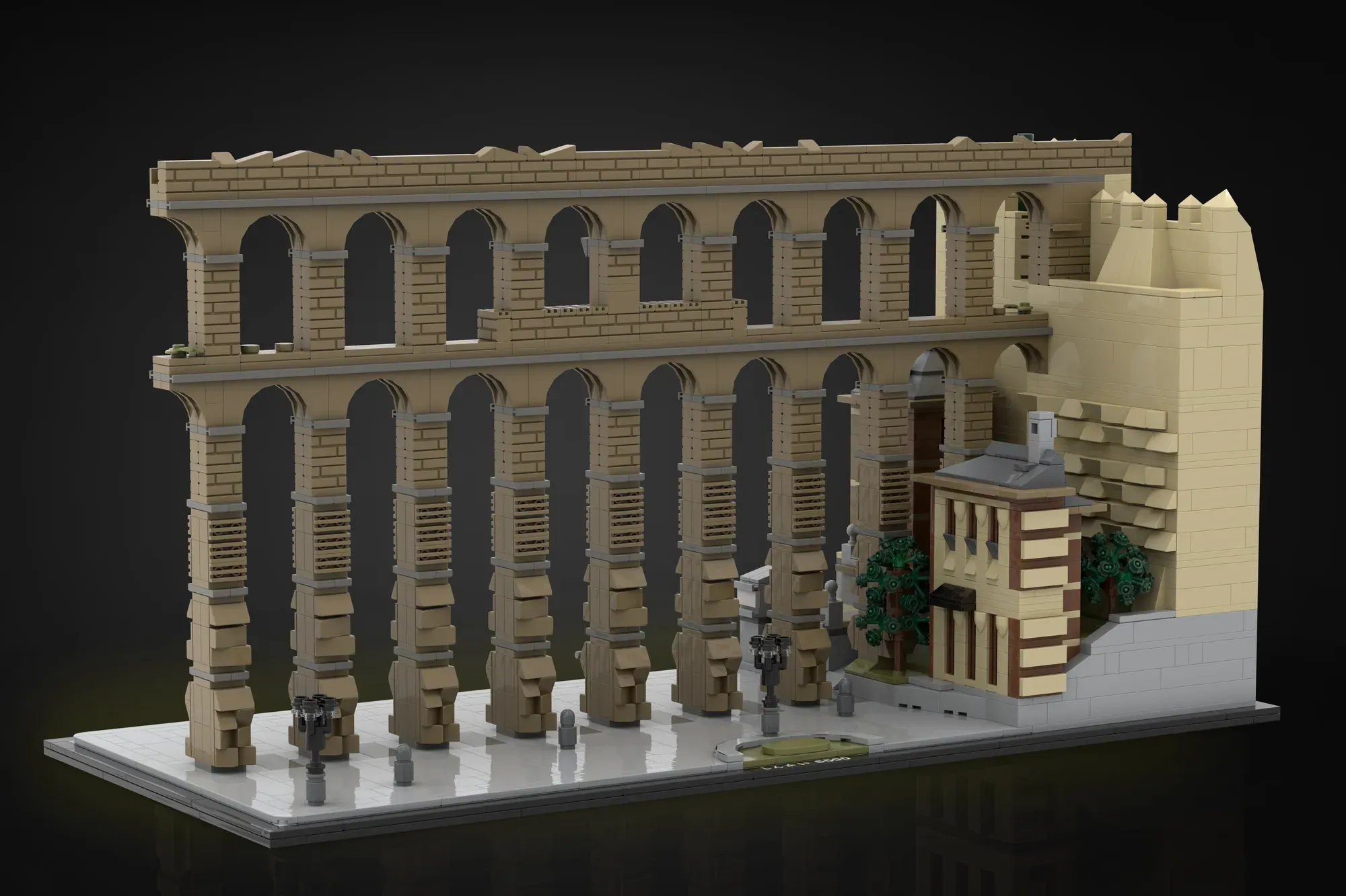 The Aqueduct of Segovia, Spain | LEGO® Ideas