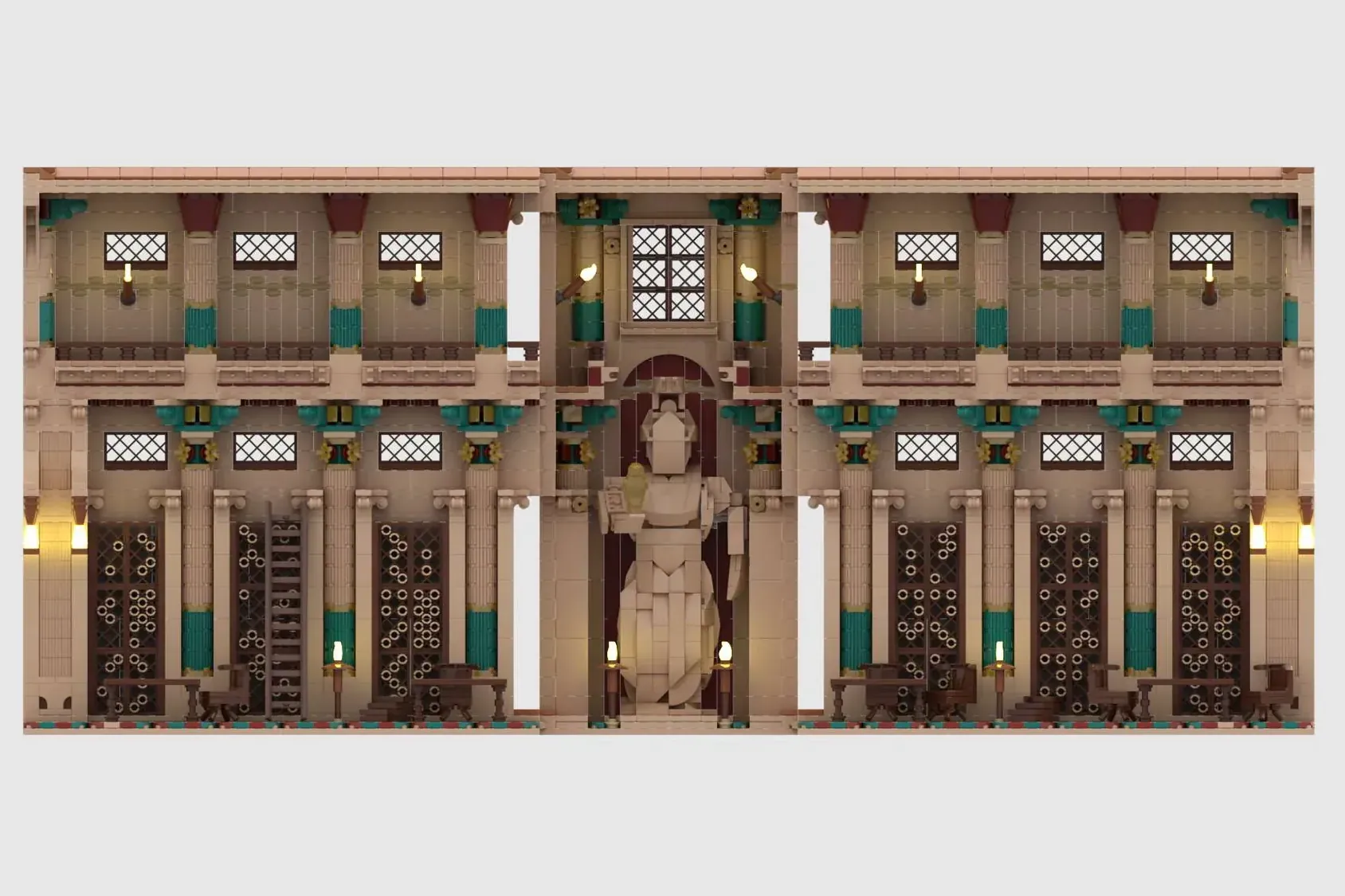 The Great Library of Alexandria Book Nook | LEGO® Ideas
