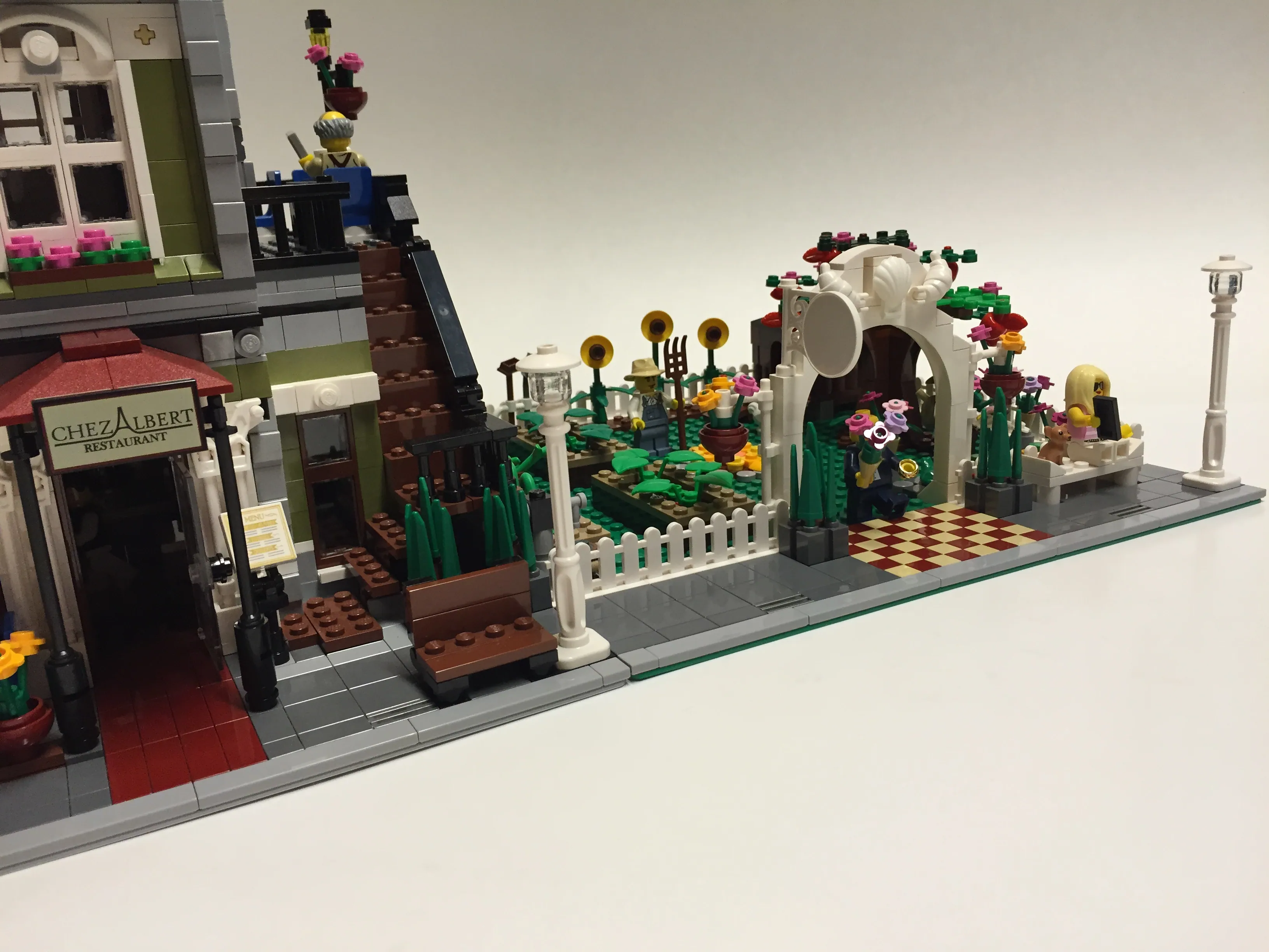 Modular City Garden | LEGO® Ideas
