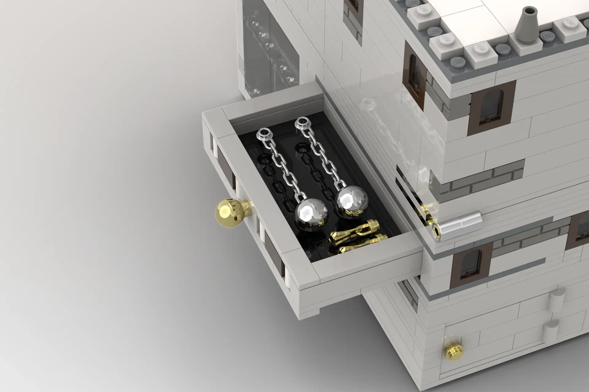 The Mechanical Musical Jewelry Box | LEGO® Ideas