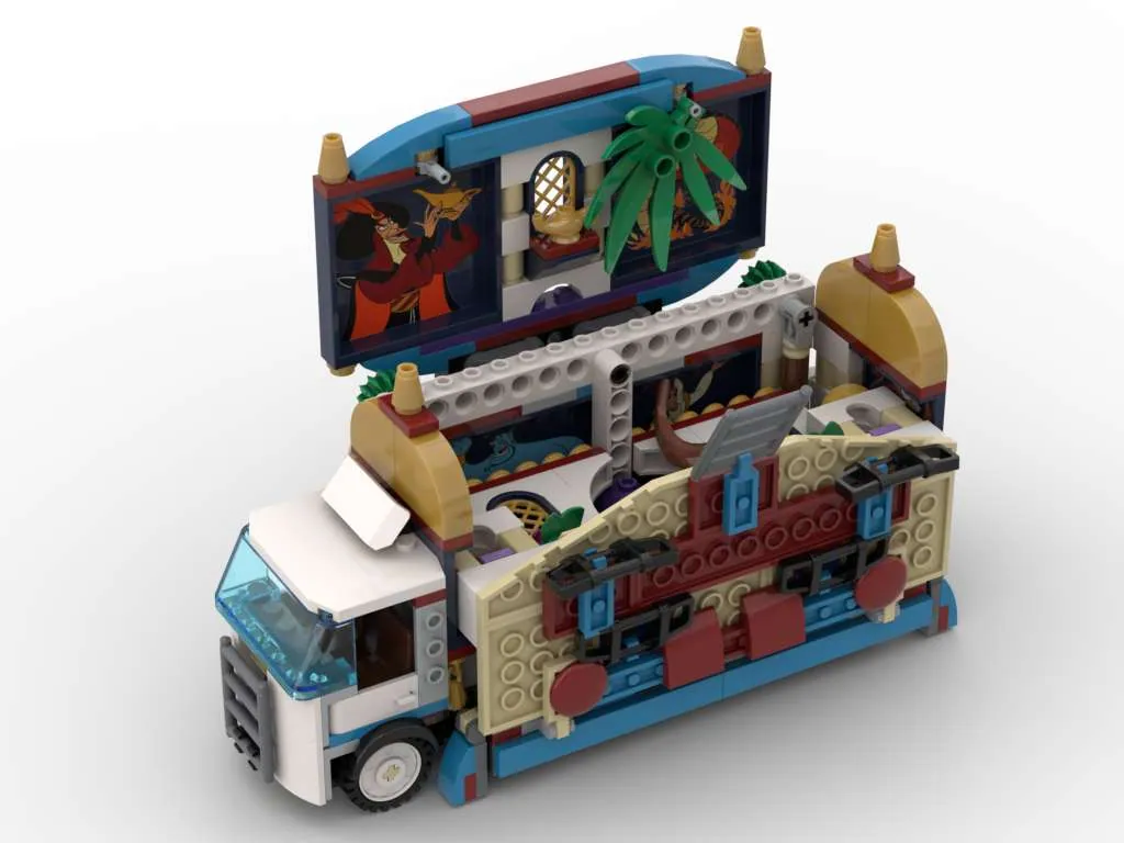 Aladdin Fairground Flying Carpet Ride | LEGO® Ideas