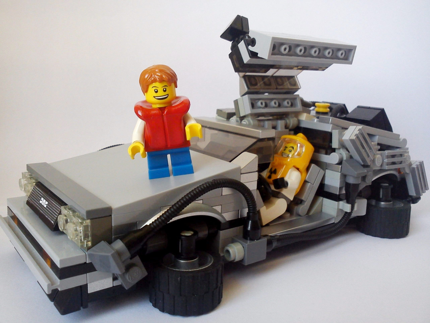 LEGO IDEAS Back To The Future(BTTF) DeLorean Time Machine | atelier ...