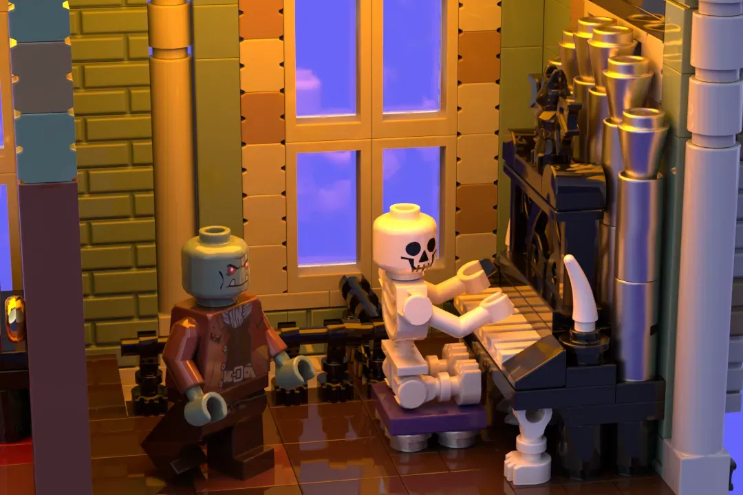 Midnight Adventure at the Nightmare Mansion | LEGO® Ideas