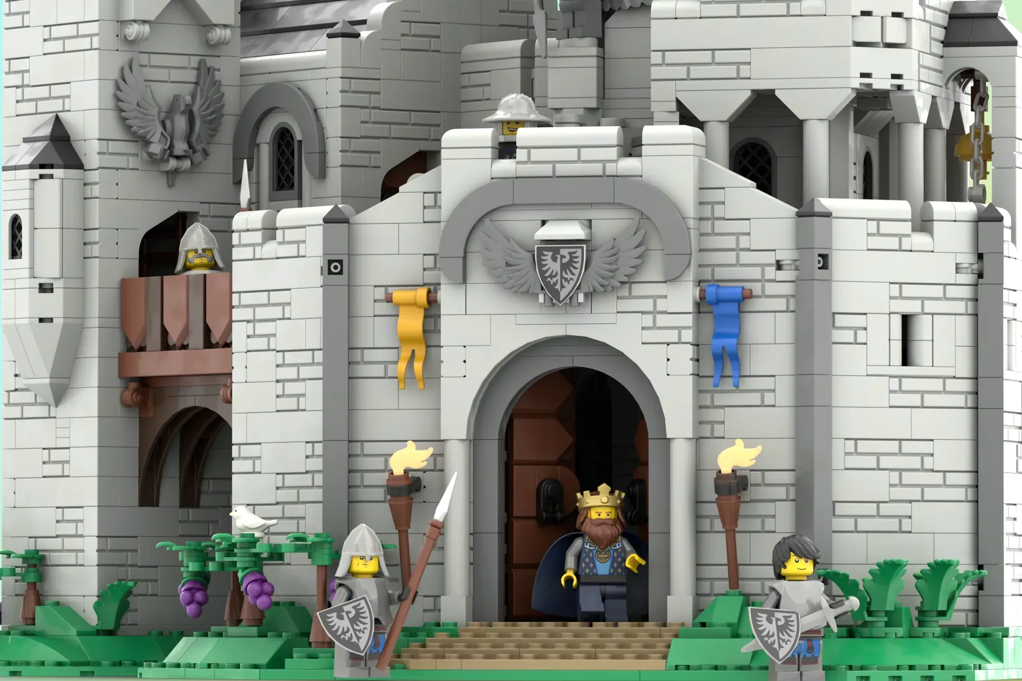 The Falcon King's Castle | LEGO® Ideas
