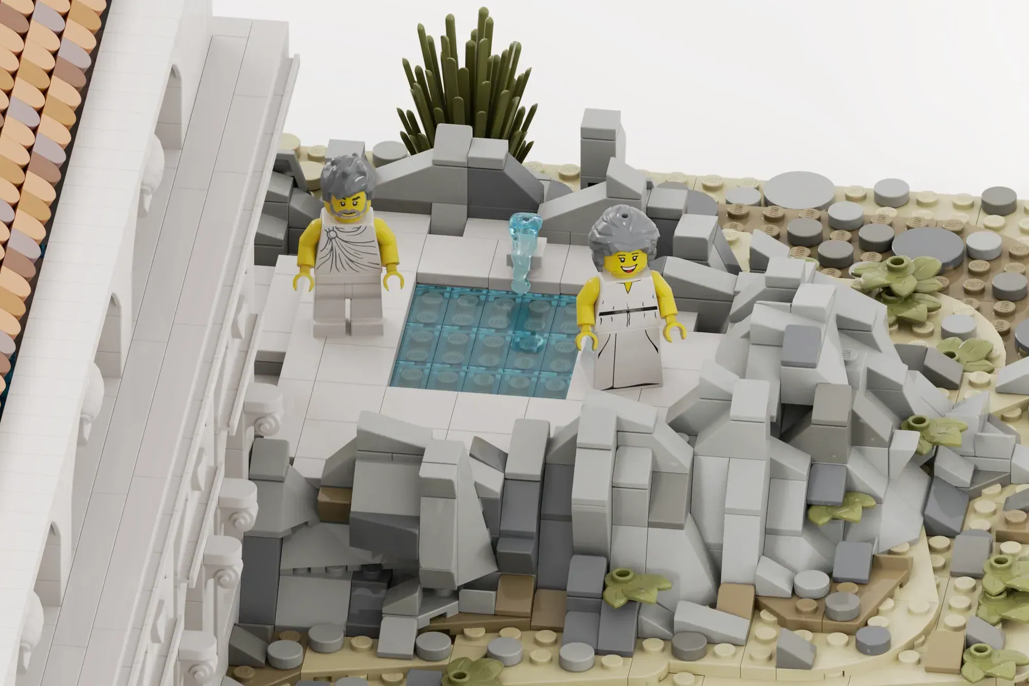 Roman Thermae (Roman Bath) | LEGO® Ideas