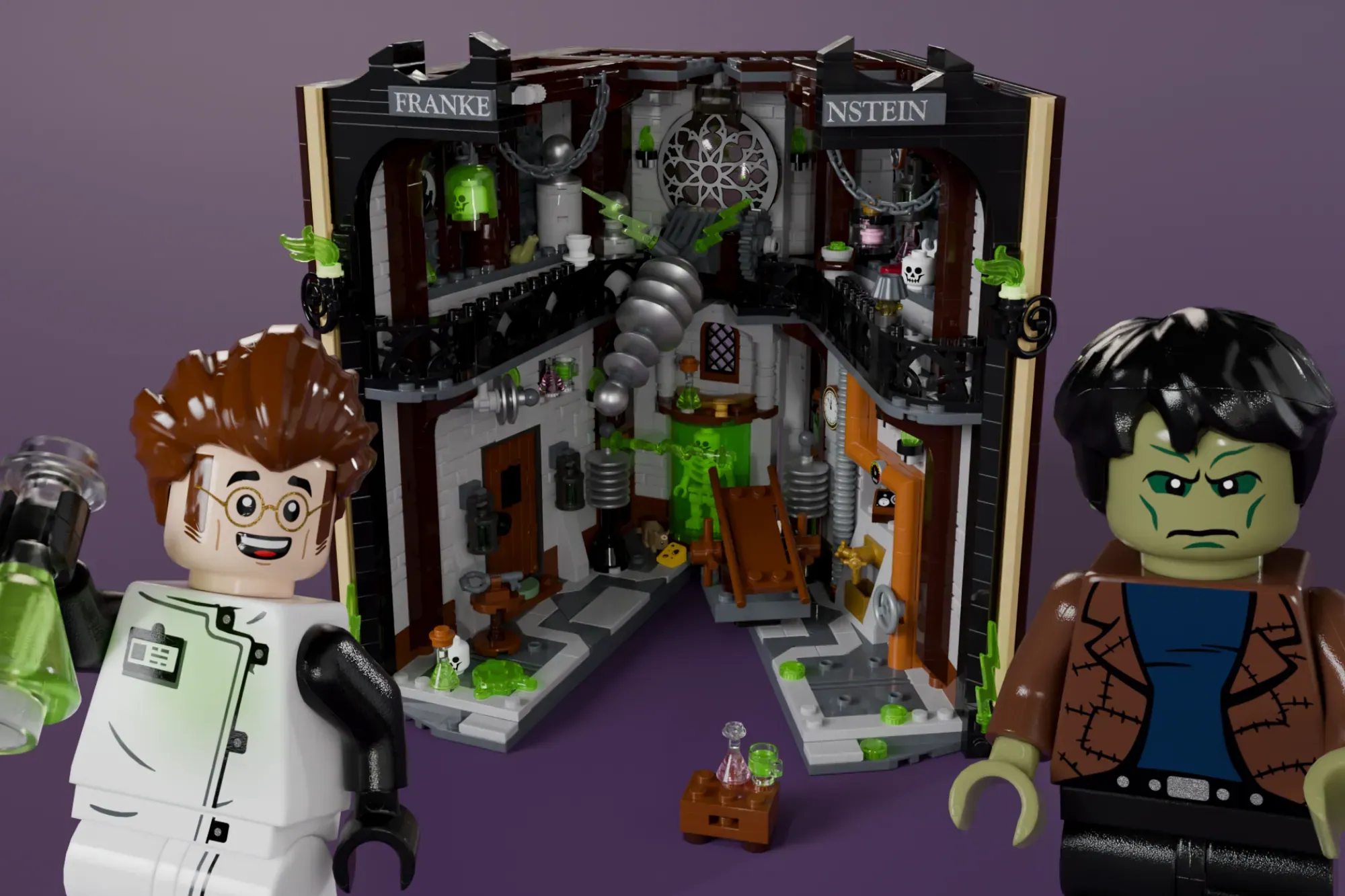 Frankenstein: Book Nook | LEGO® Ideas