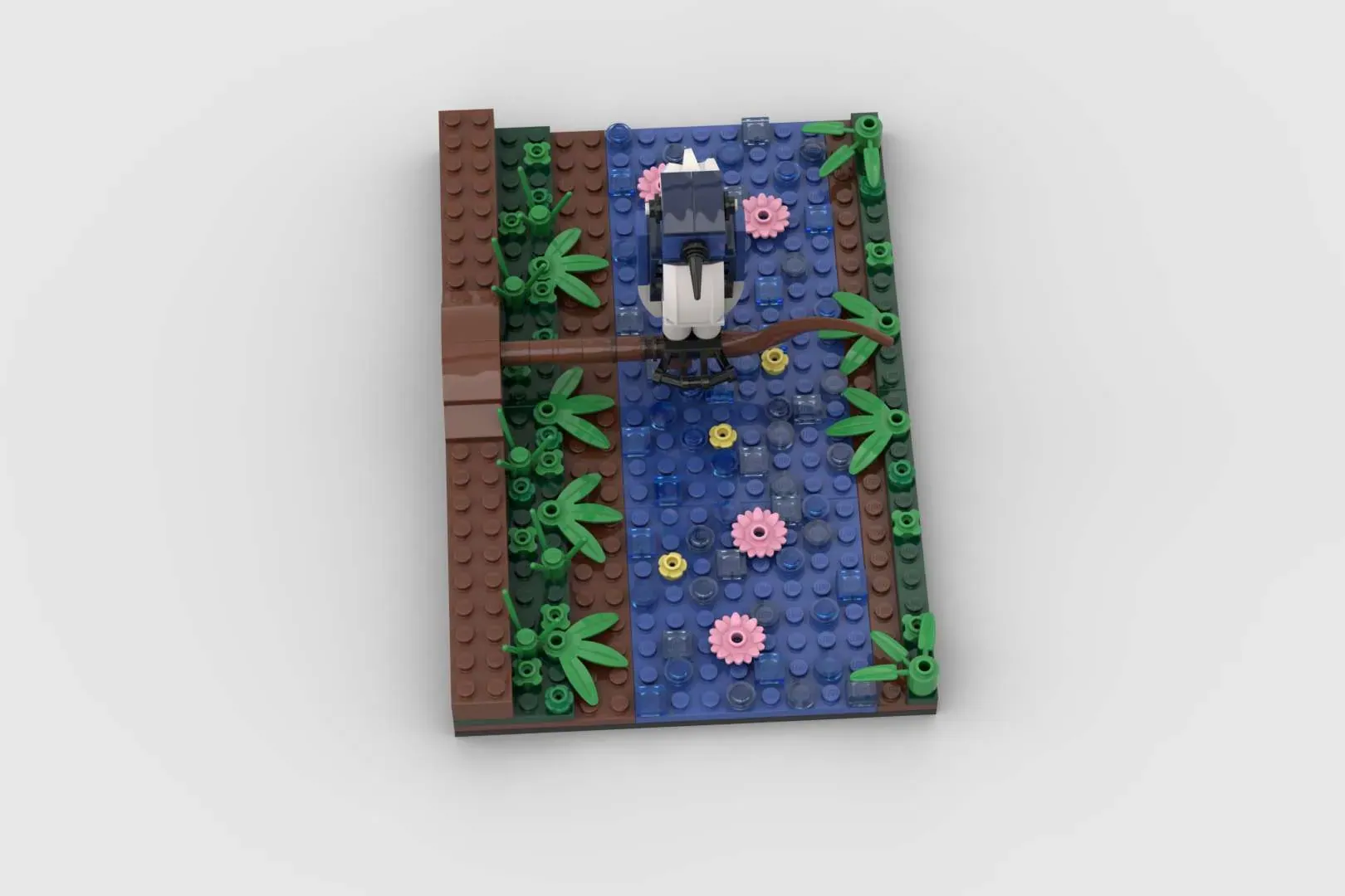 Blue Jay Bird in River | LEGO® Ideas