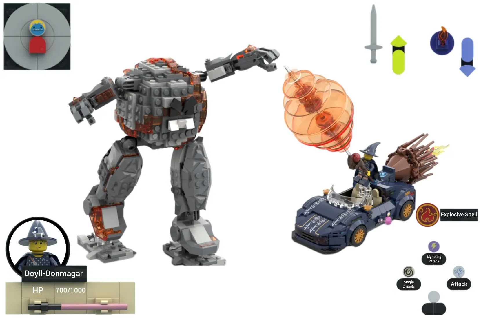 The Final Battle Against Lavarok | LEGO® Ideas