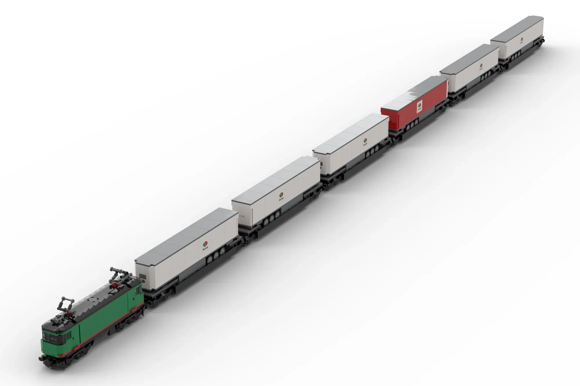 The North Rail Express - The Powerof the Arctic on Rails | LEGO® Ideas