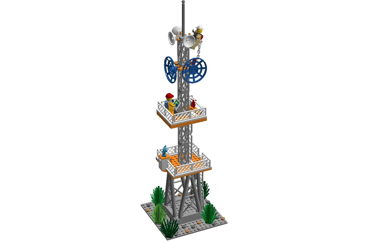 Climbers and Communications Tower | LEGO® Ideas