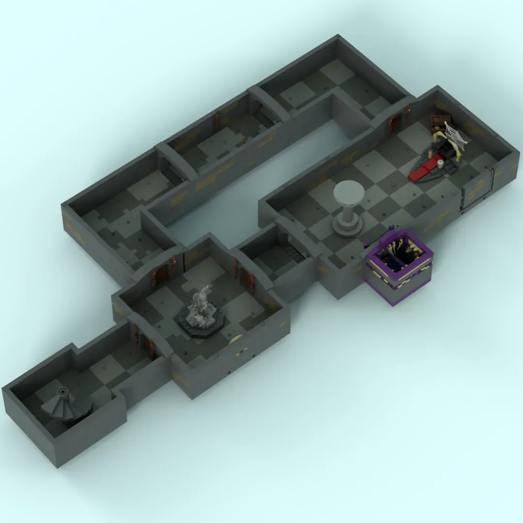 MODULAR DUNGEON! (But Smaller!) | LEGO® Ideas