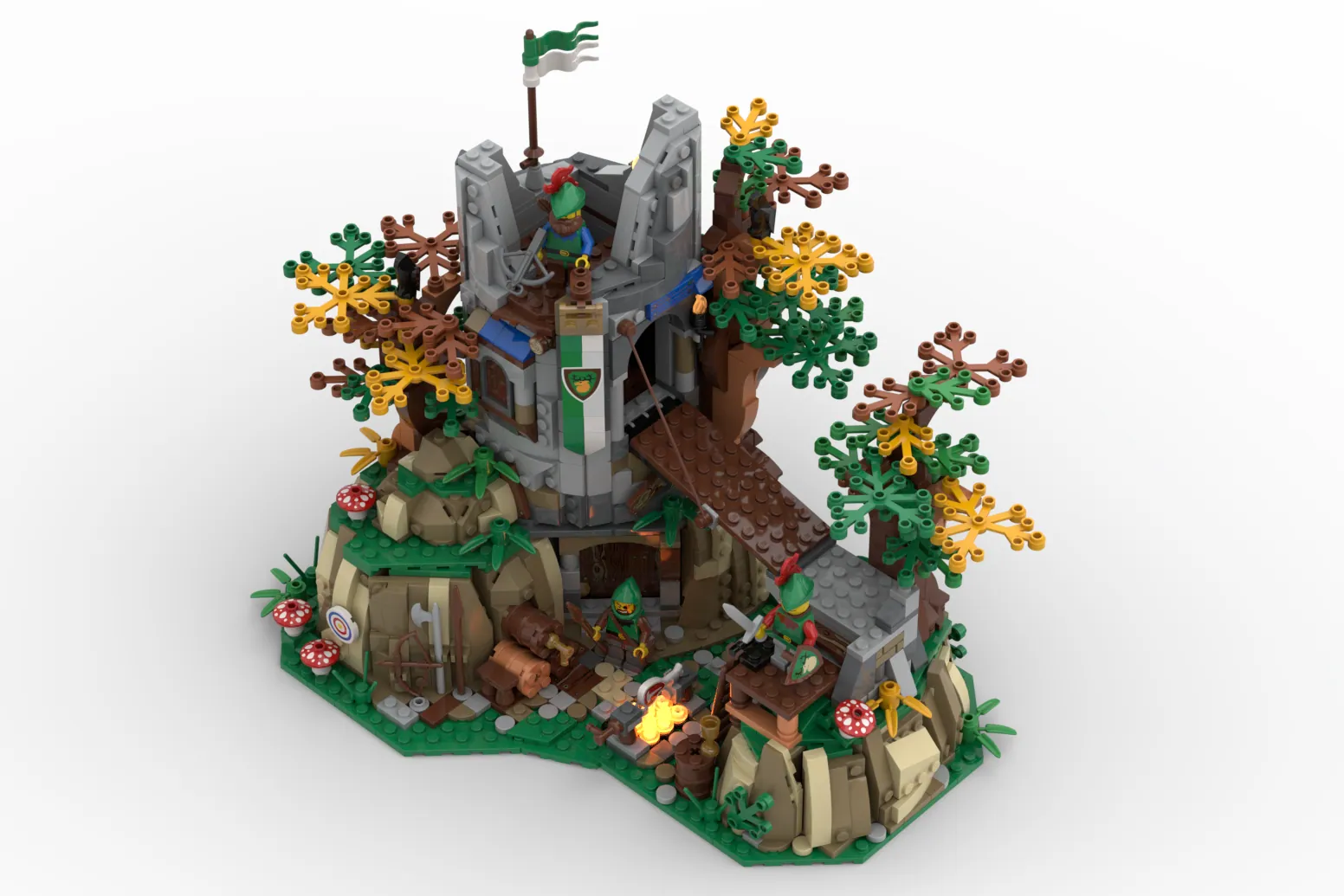 Forestmen Outpost | LEGO® Ideas