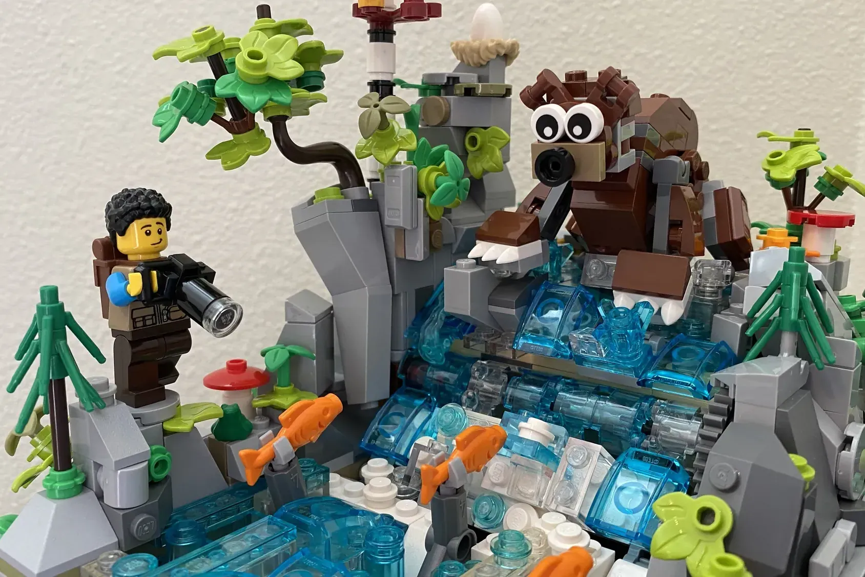 Salmon Migration - A Working LEGO Model | LEGO® Ideas