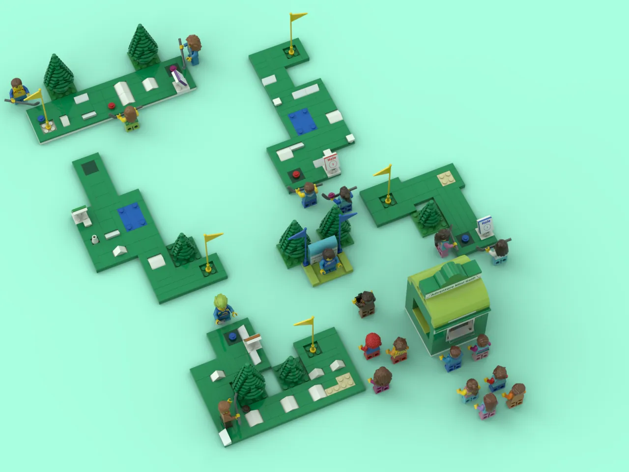 Adventure Mini Golf | LEGO® Ideas