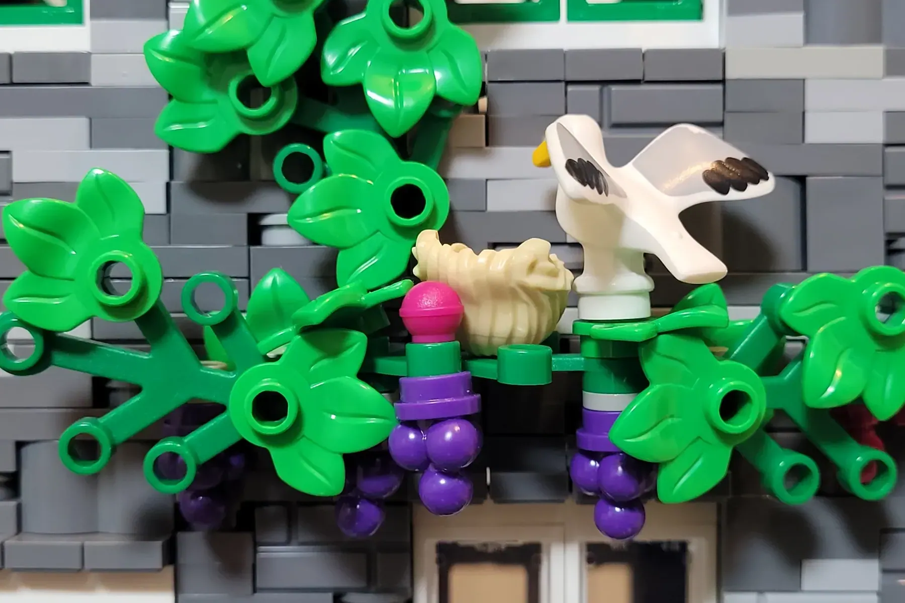 Old Italian Shop With Grape Plants | LEGO® Ideas