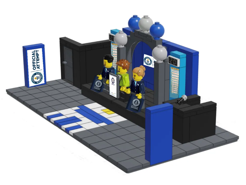 Guinness World Records Attempt stage | LEGO® Ideas