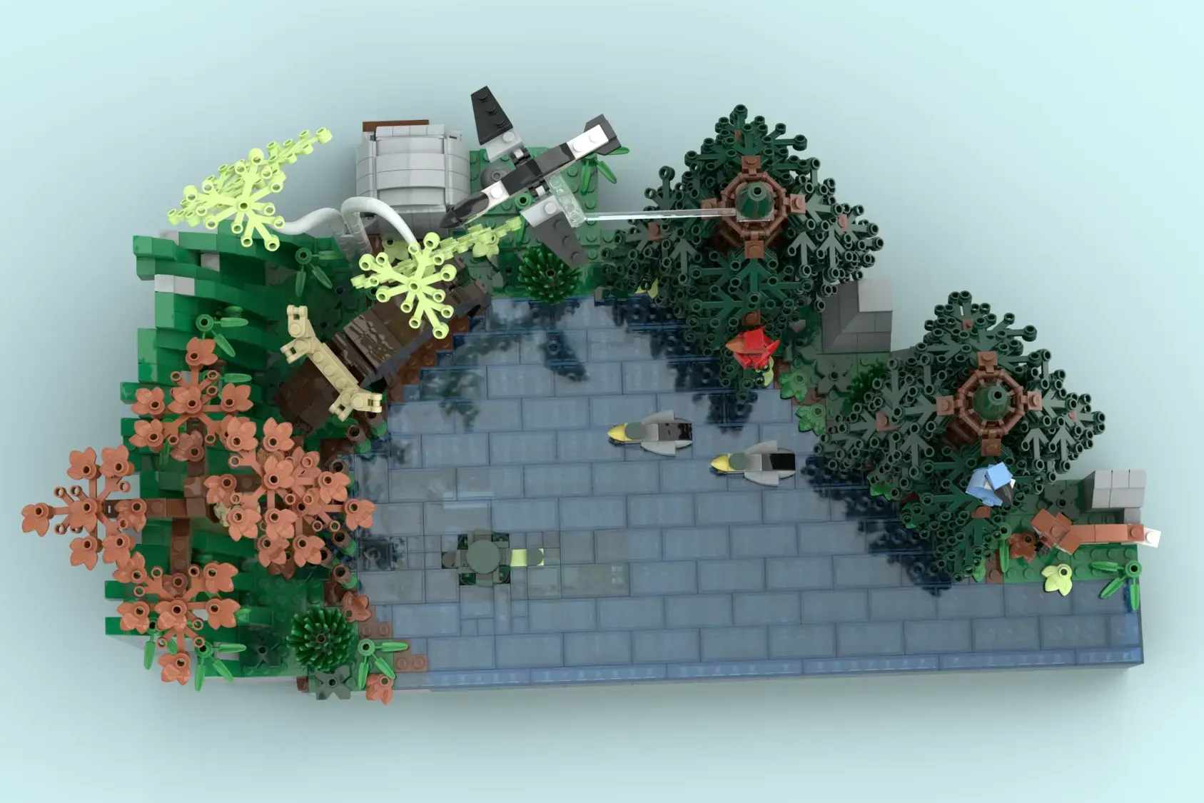 A Forest Pond | LEGO® Ideas