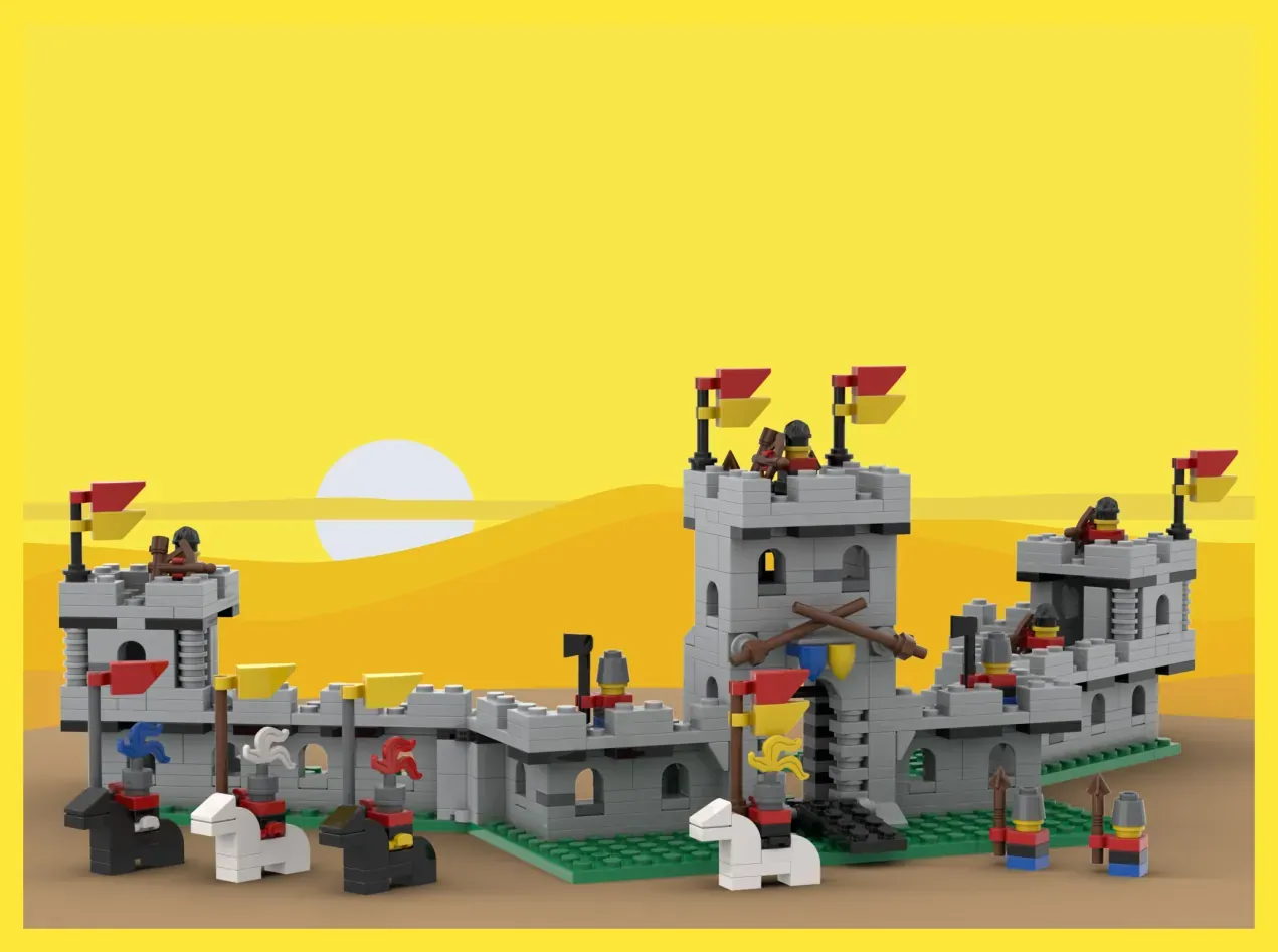 King's Castle (6080) [Upgraded] | LEGO® Ideas