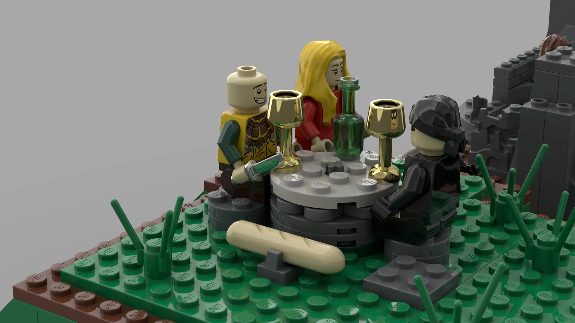 The Princess Bride: Modular Cliffs of Insanity | LEGO® Ideas