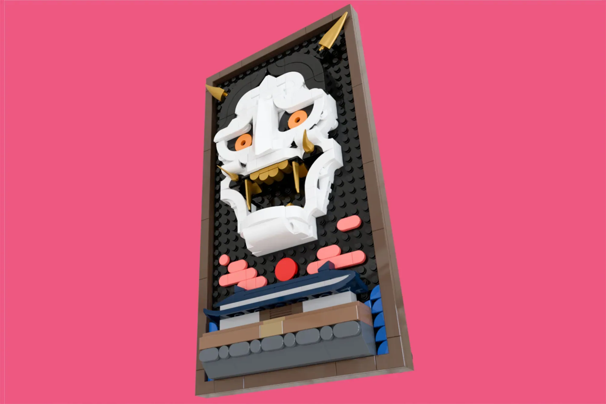 Composition With Onre Mask | LEGO® Ideas