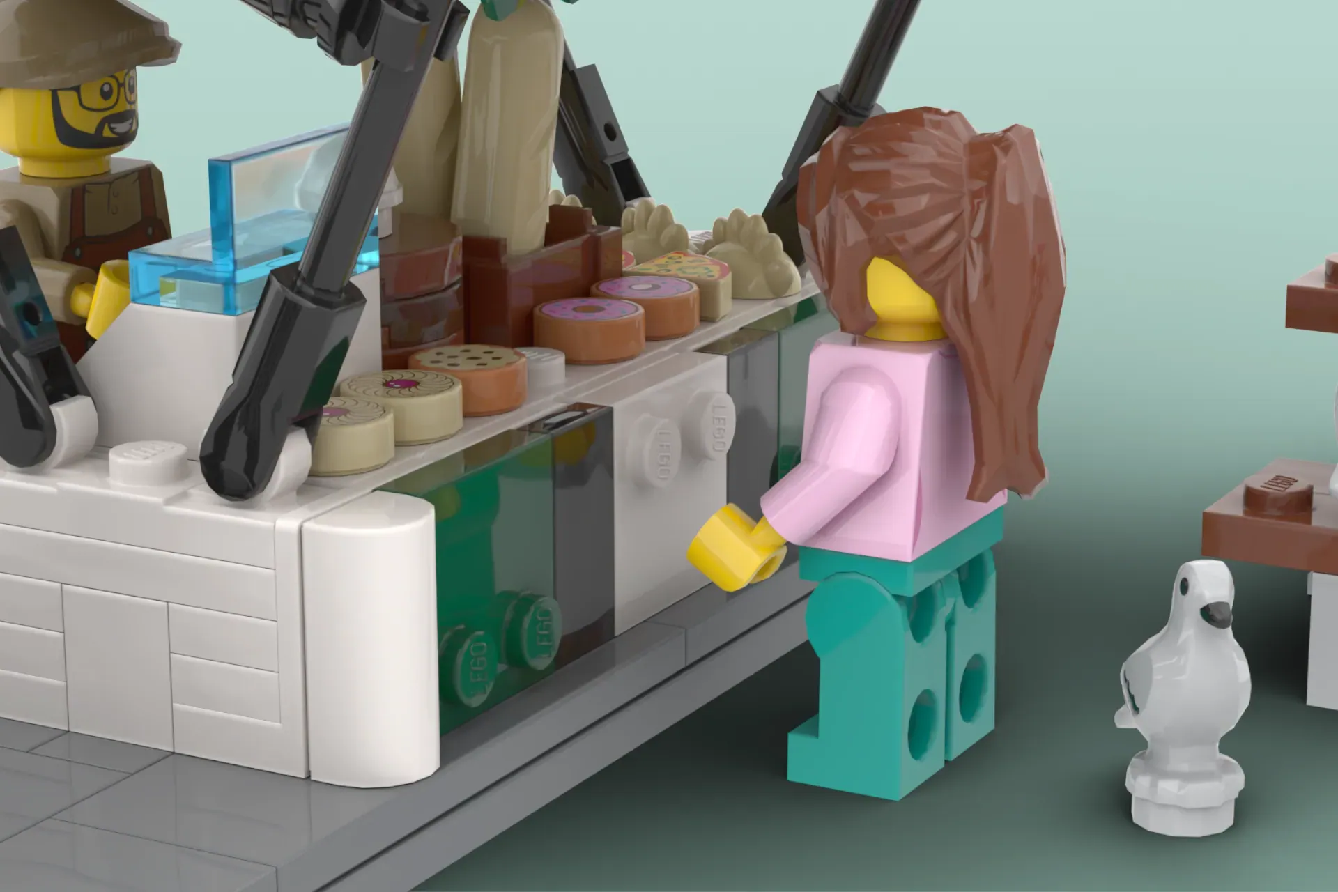 Farmers Market - Freshly Baked Goods Stall | LEGO® Ideas