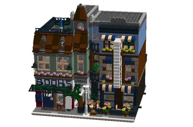 Bookstore Modular Building | LEGO® Ideas