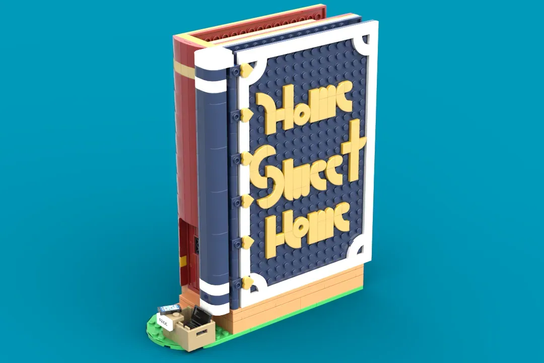 Skinny Book House | LEGO® Ideas