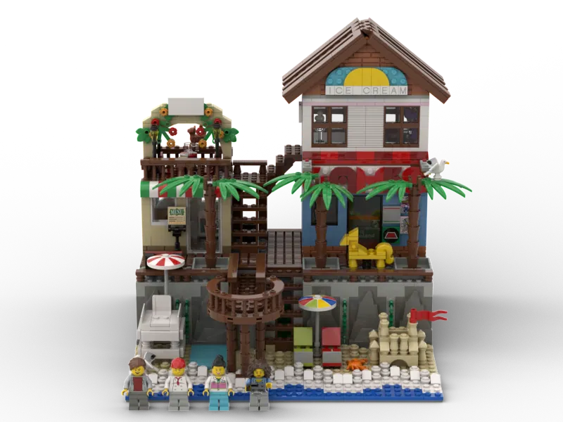 Rocky Shores Beach | LEGO® Ideas