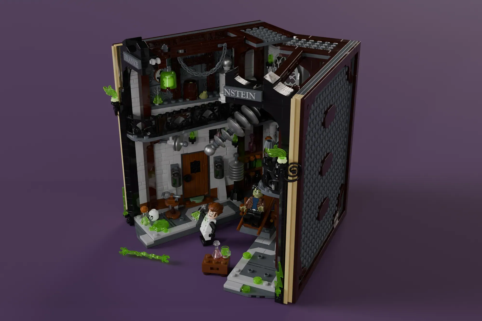 Frankenstein: Book Nook | LEGO® Ideas