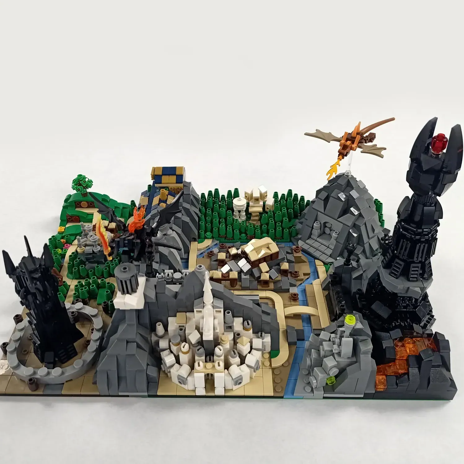 Location: Middle Earth Skyline | LEGO® Ideas