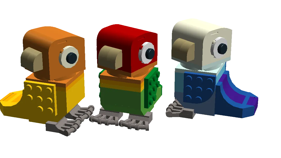 Lovely LEGO Love Birds | LEGO® Ideas