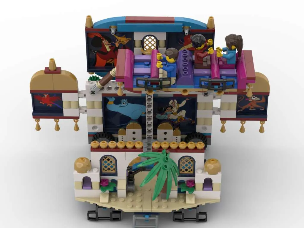 Aladdin Fairground Flying Carpet Ride | LEGO® Ideas