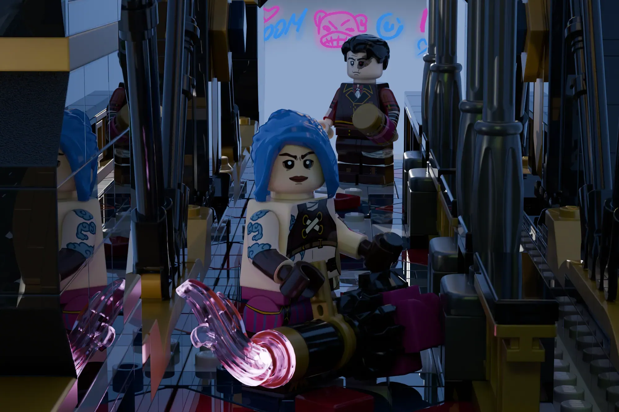 Arcane - League of Legends: The Bridge | LEGO® Ideas