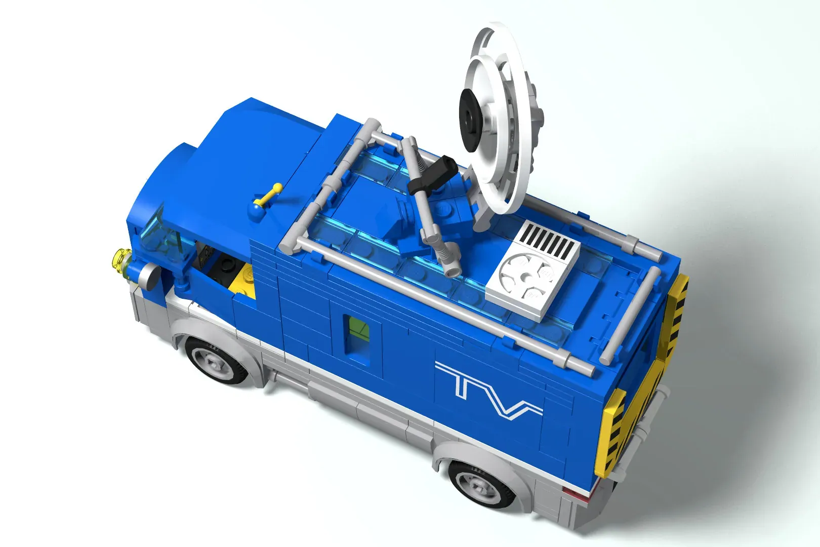 Mobile TV Studio - Modern Update | LEGO® Ideas