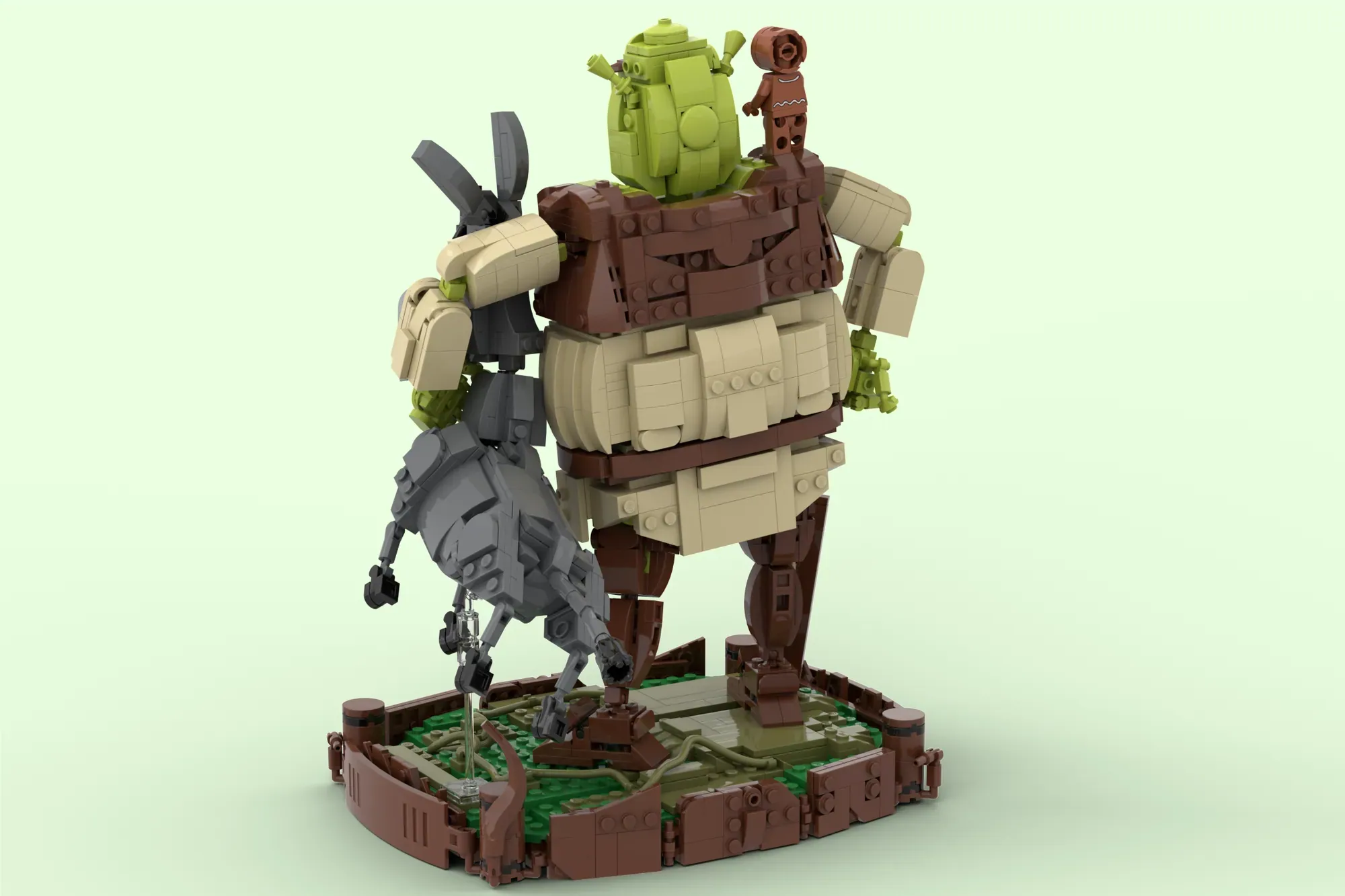 Shrek’s Swamp – Display Model Featuring Shrek and Friends | LEGO® Ideas