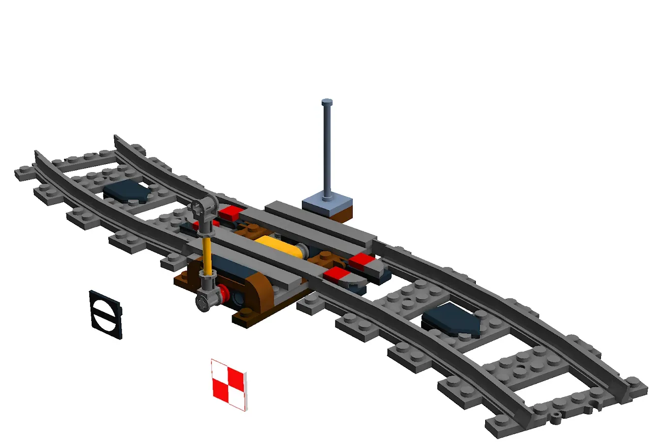 Polish Steam Train Set With Power Function [LDD] | LEGO® Ideas