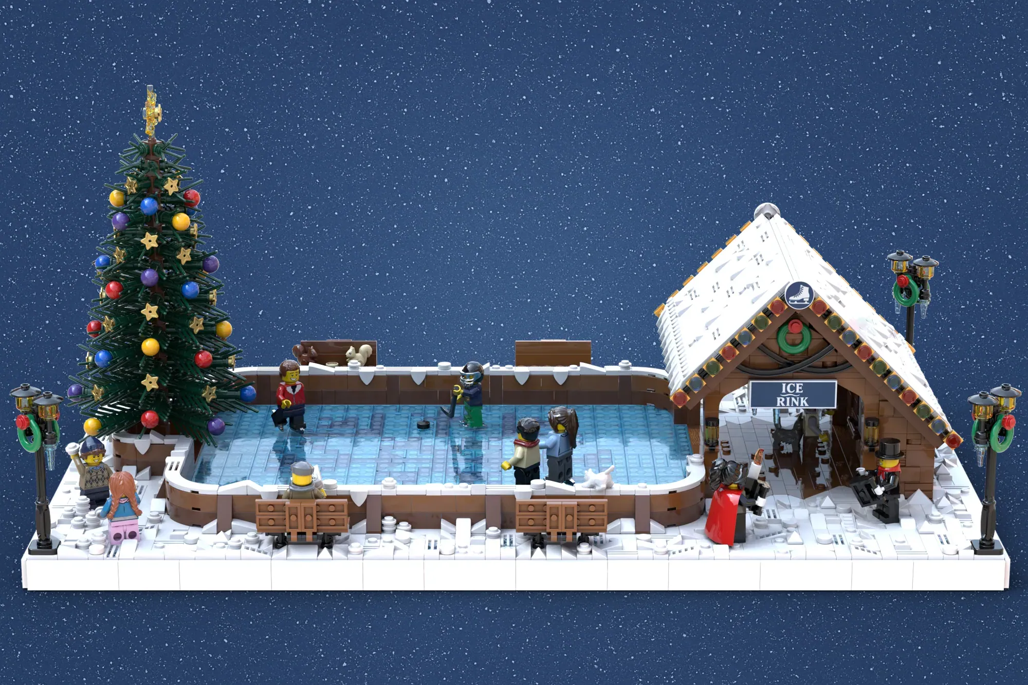 ICE RINK: A Winter Wonderland | LEGO® Ideas