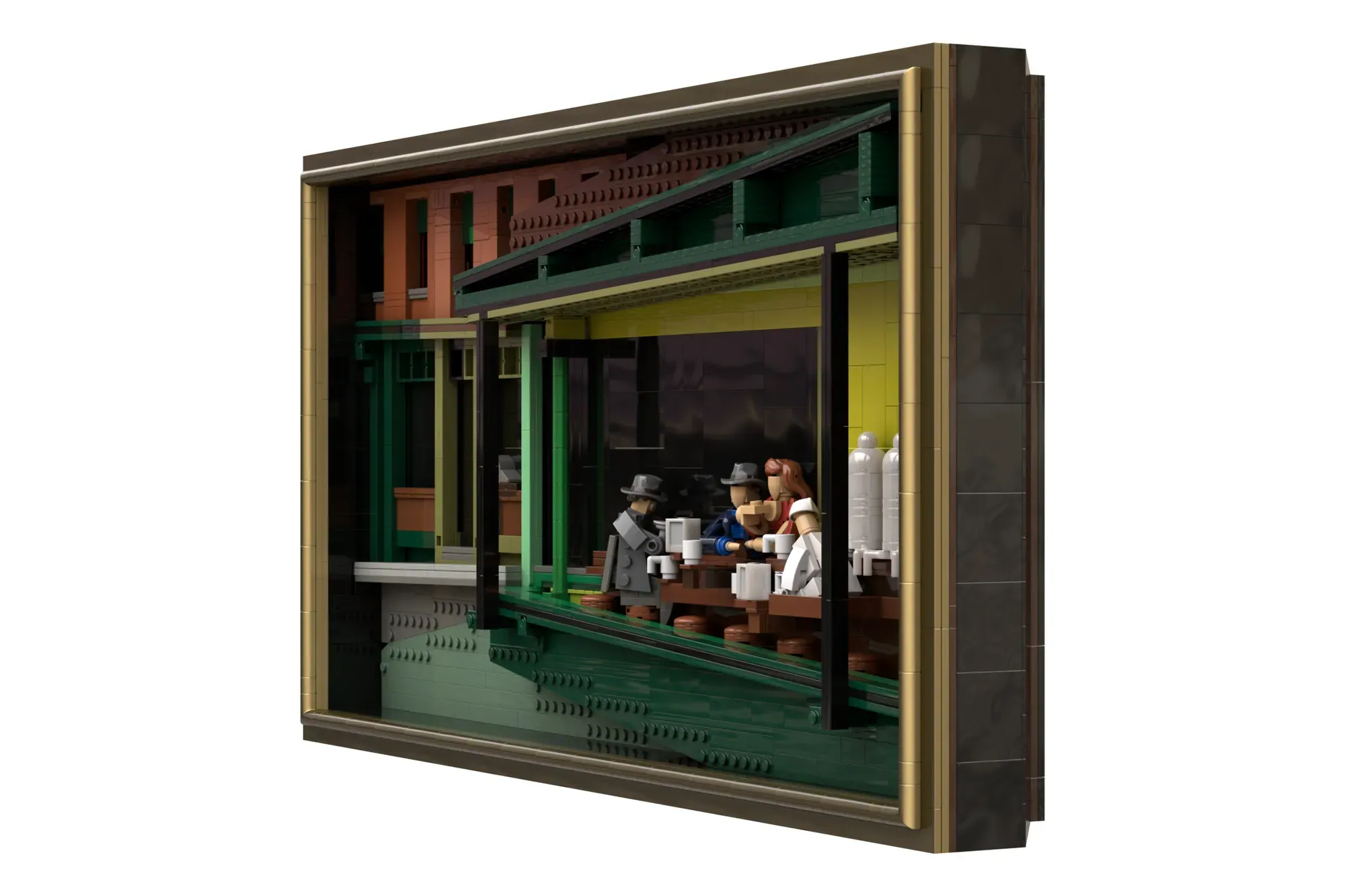 Nighthawks - Edward Hopper | LEGO® Ideas