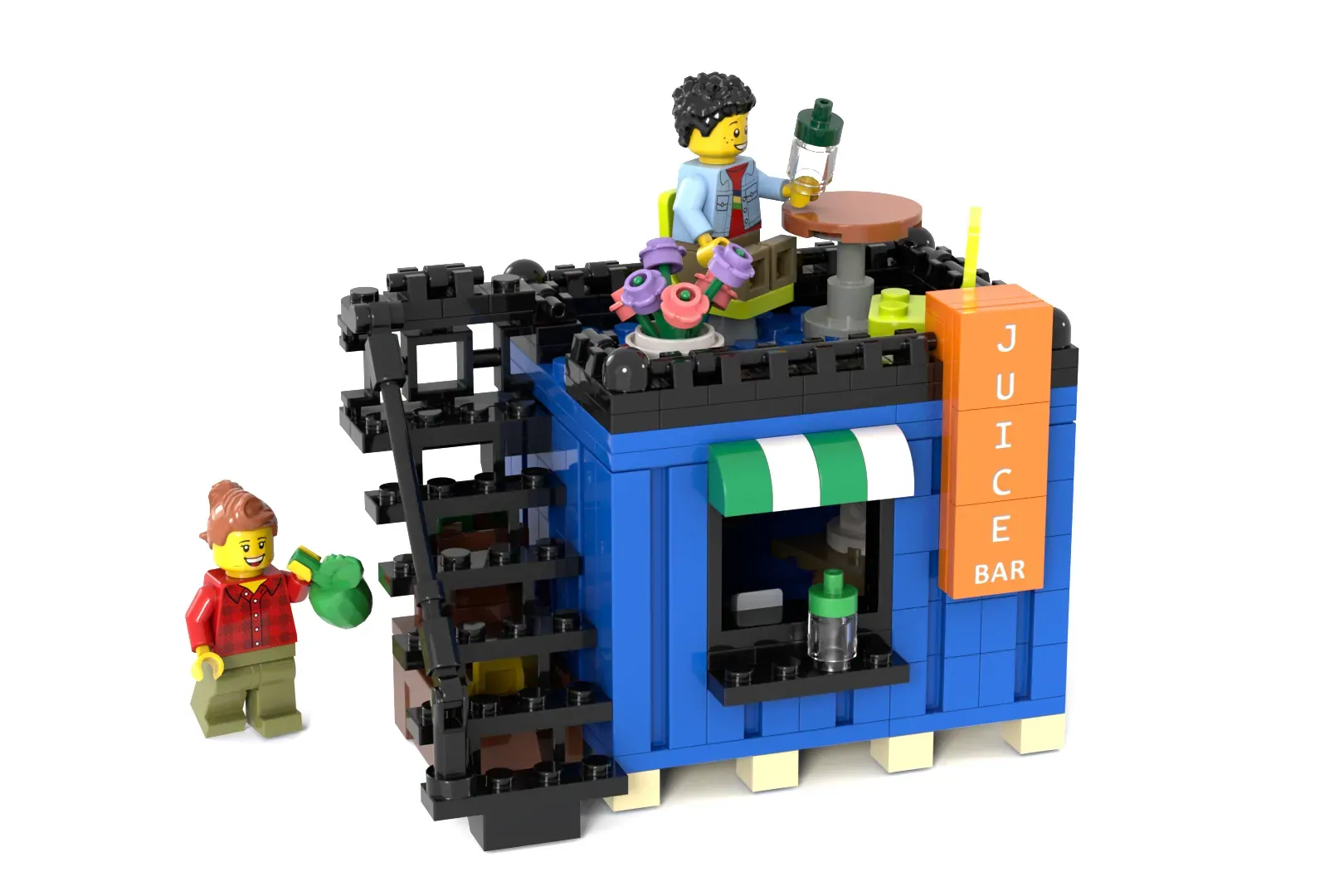 Shipping Container Juice Bar | LEGO® Ideas