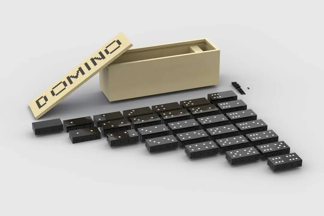 Domino Box – The Elegance of the Classic Game in LEGO Bricks | LEGO® Ideas