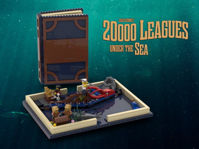 20000 Leagues Under The Sea Lego Nautilus