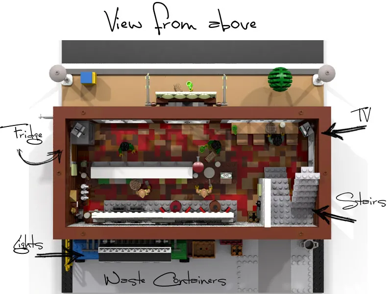 Lego Doner Kebab House / Restaurant | LEGO® Ideas