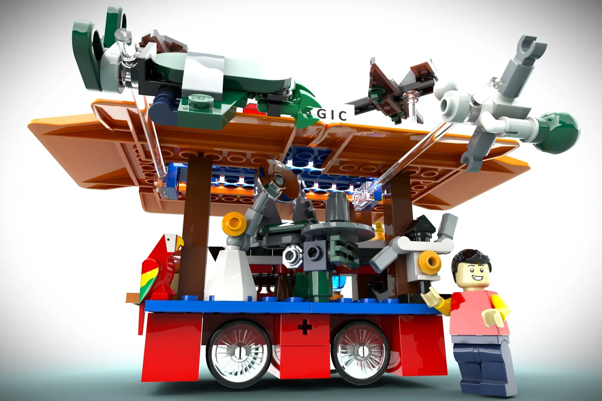Magic Cart of the Bricks | LEGO® Ideas