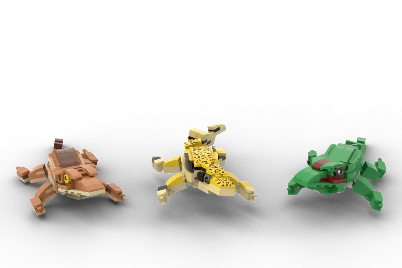 Gecko Dioramas | LEGO® Ideas