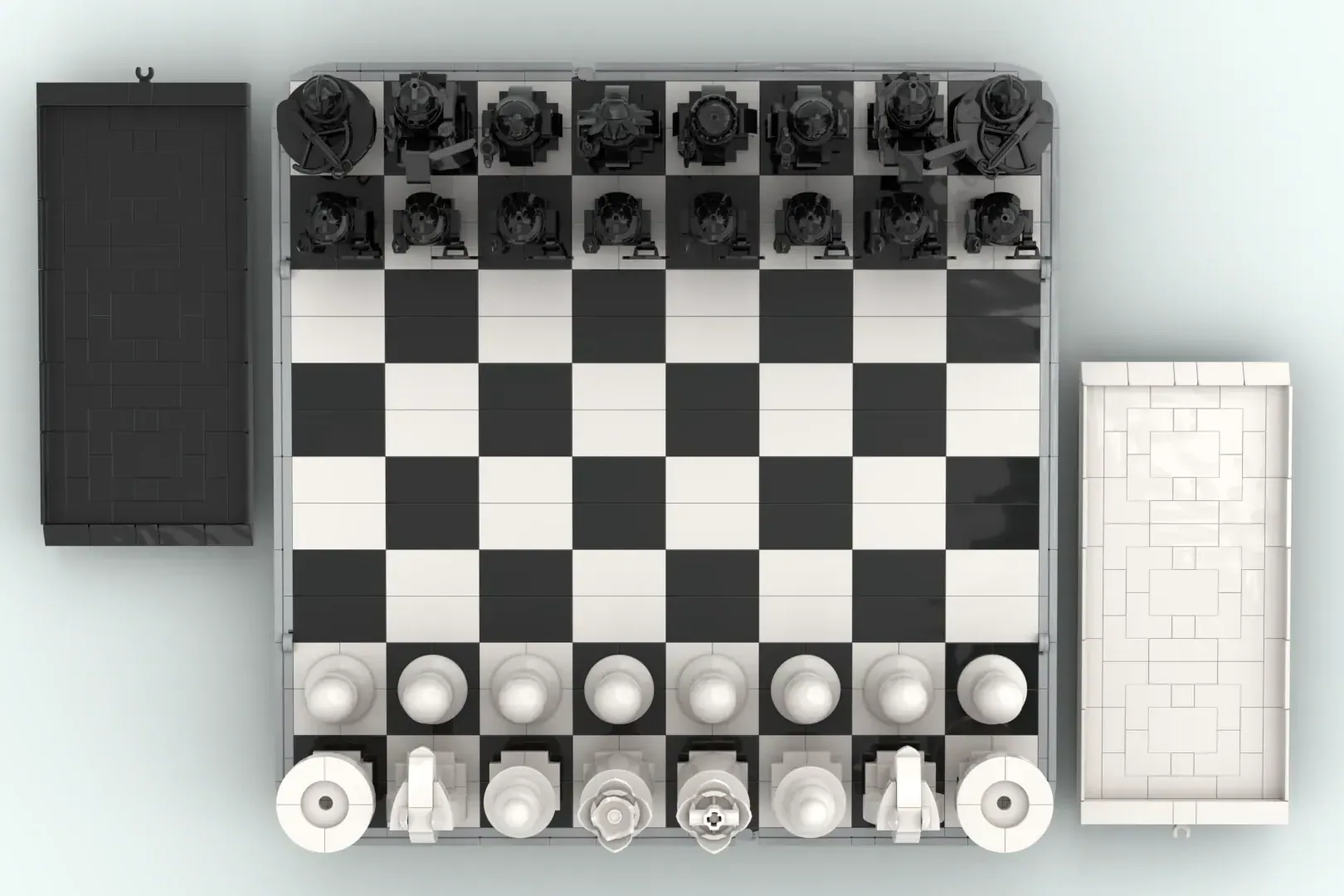 Foldable Chess With Transparent Cover | LEGO® Ideas