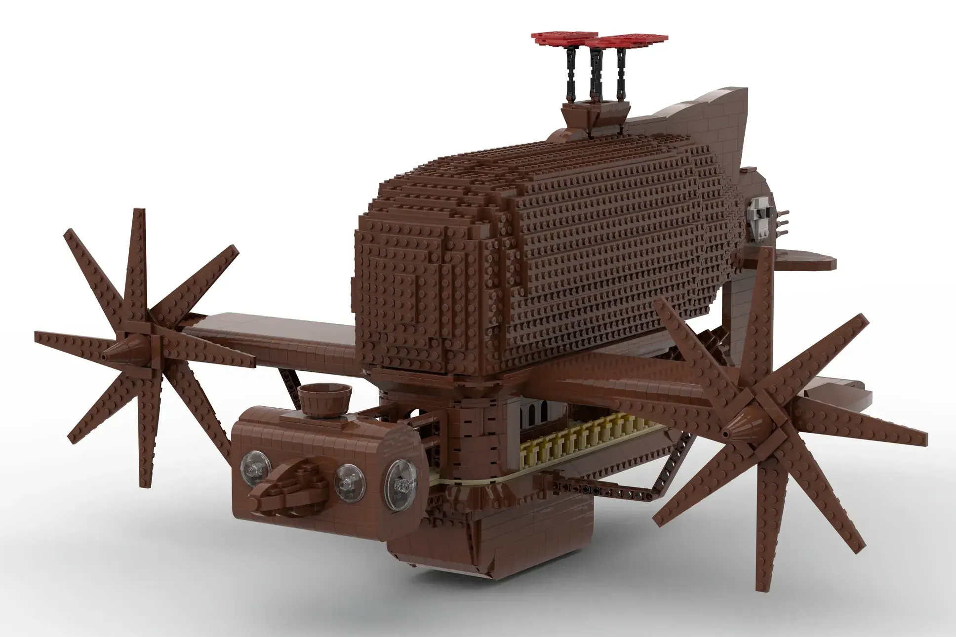 Laputa: Castle in the Sky: Tiger Moth | LEGO® Ideas