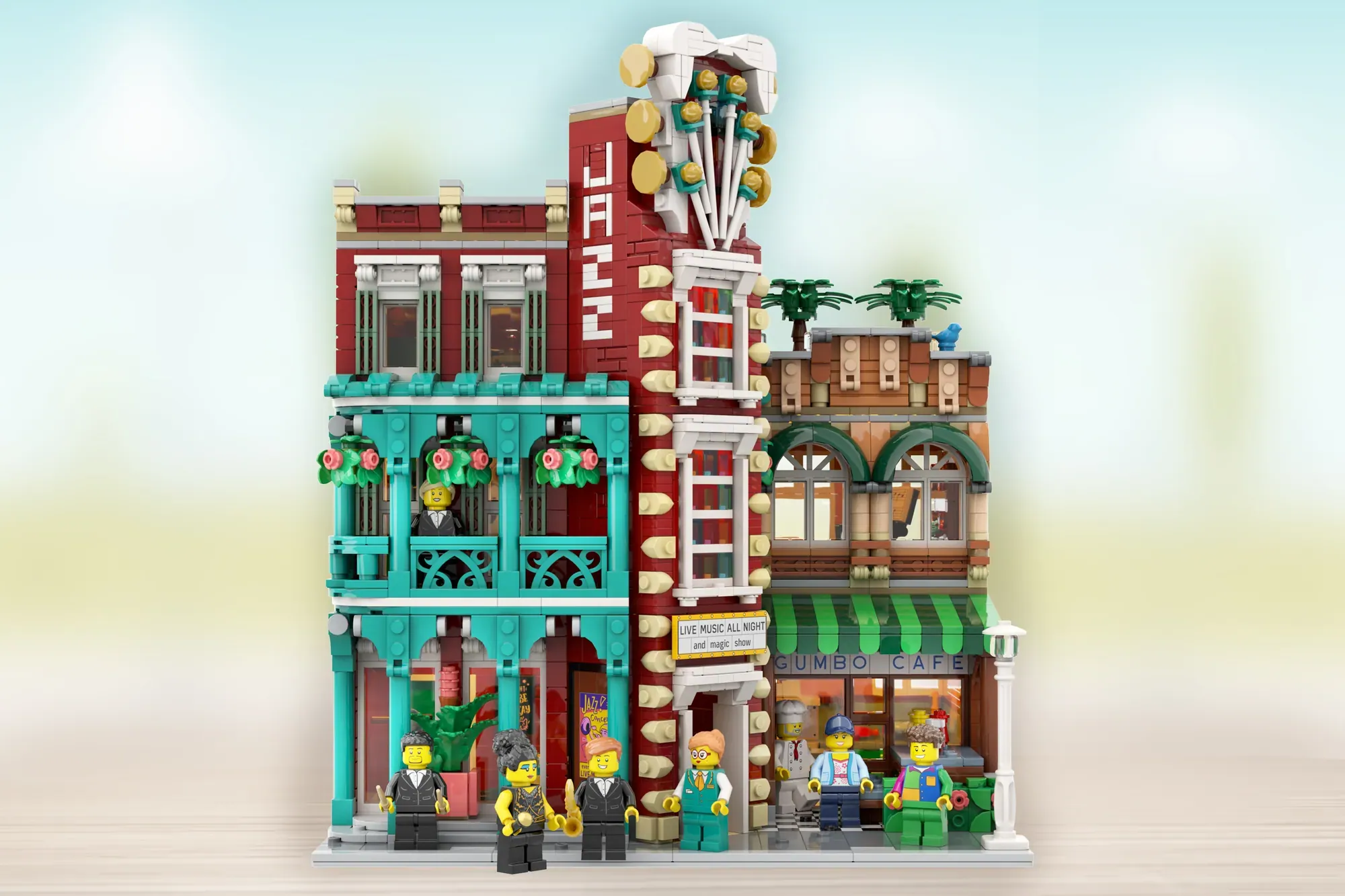 New Orleans Jazz Cafe | LEGO® Ideas