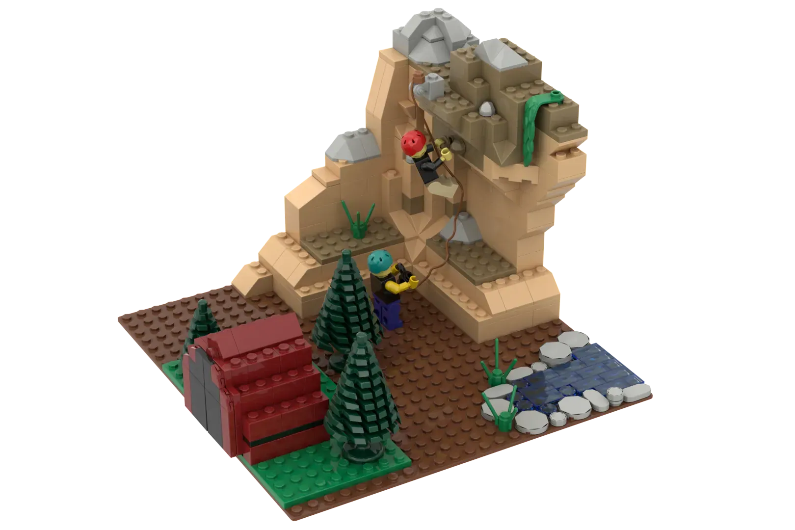 Sandstone Rock Climbing | LEGO® Ideas